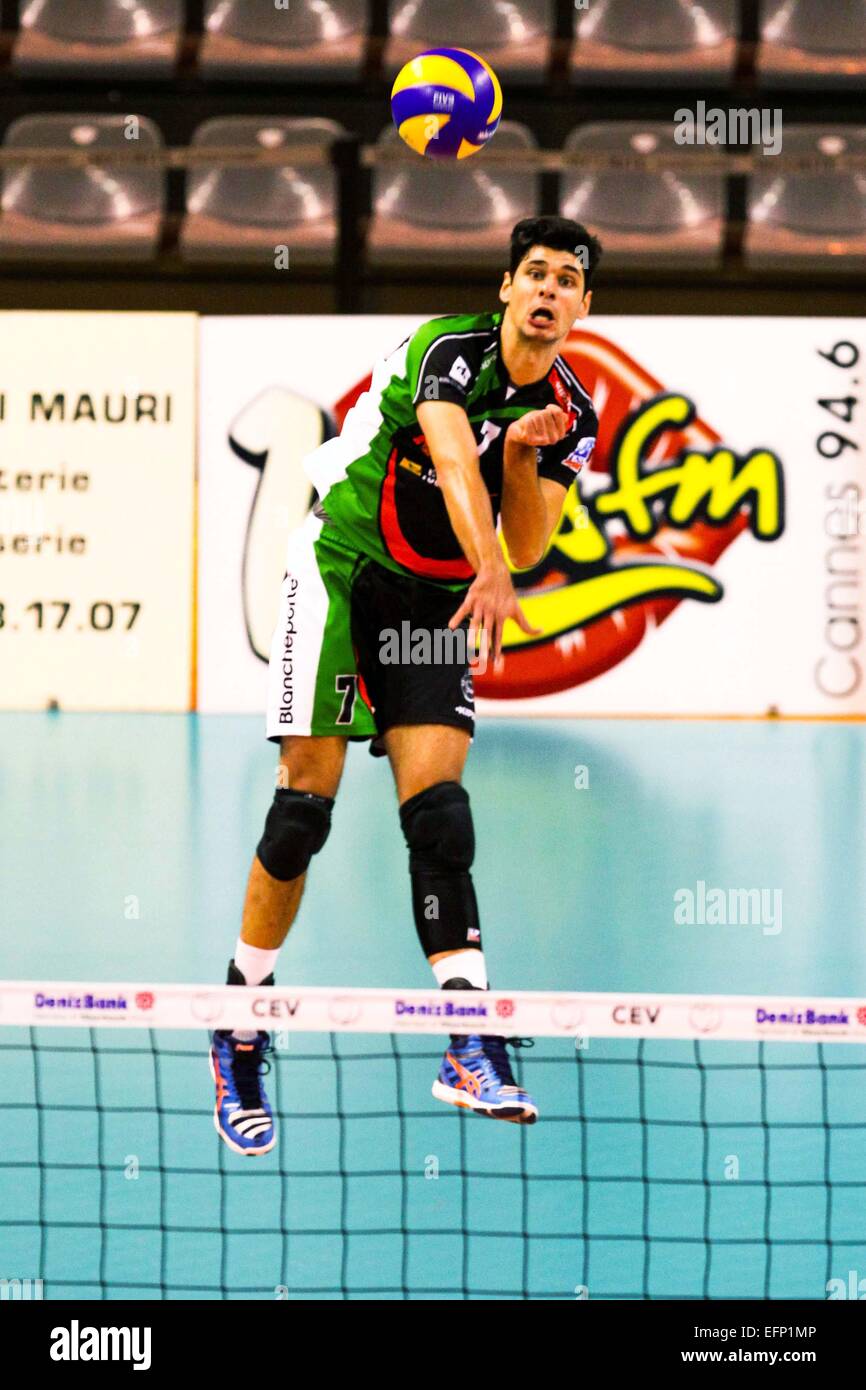 Milos VEMIC - 03.02.2015 - Cannes/Tourcoing - 18eme journee de Ligue A ...