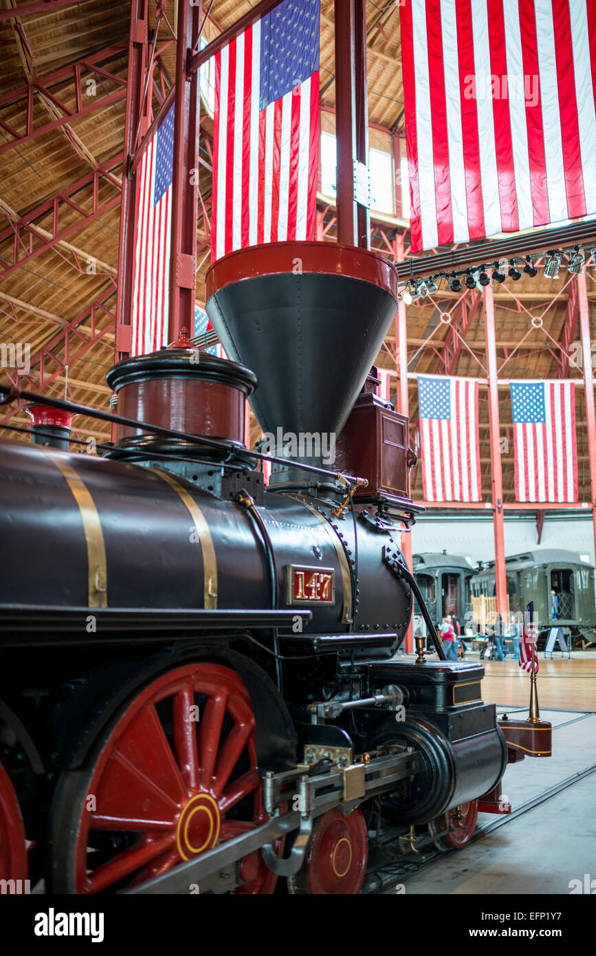 B&O Railroad Museum 19th-Century Locomotive Baltimore // BALTIMORE ...