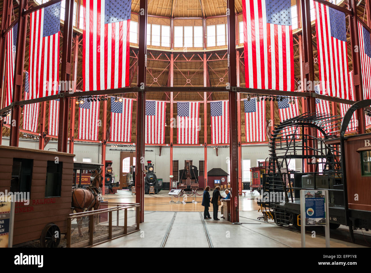 B&o Railroad Museum Roundhouse High Resolution Stock Photography and ...