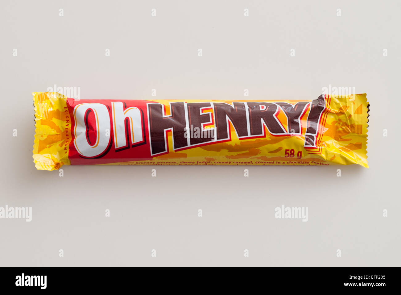 A Oh Henry! candy bar. Canadian packaging shown Stock Photo - Alamy