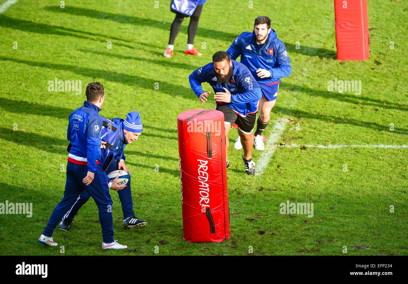 Brice DULIN - 02.02.2015 - Entrainement - Equipe de France.Photo : Dave ...