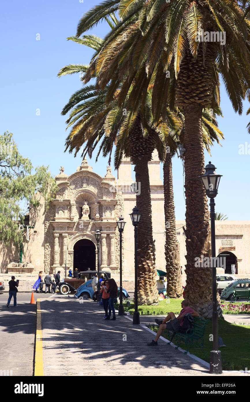 Yanahuara district arequipa peru hi-res stock photography and images ...