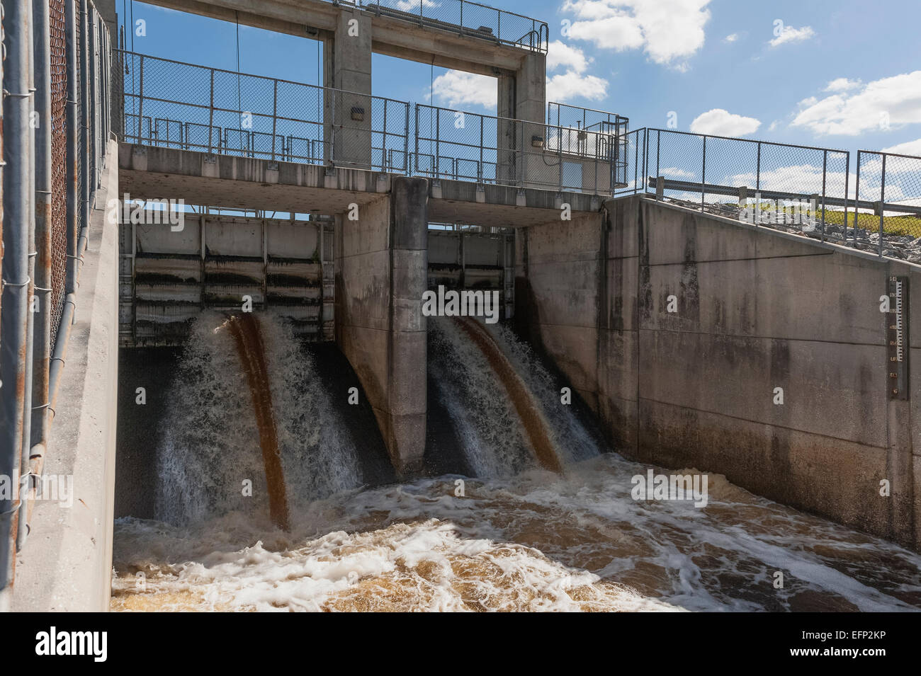 Moss Bluff Spillway Dam located in Marion County Florida and operated ...
