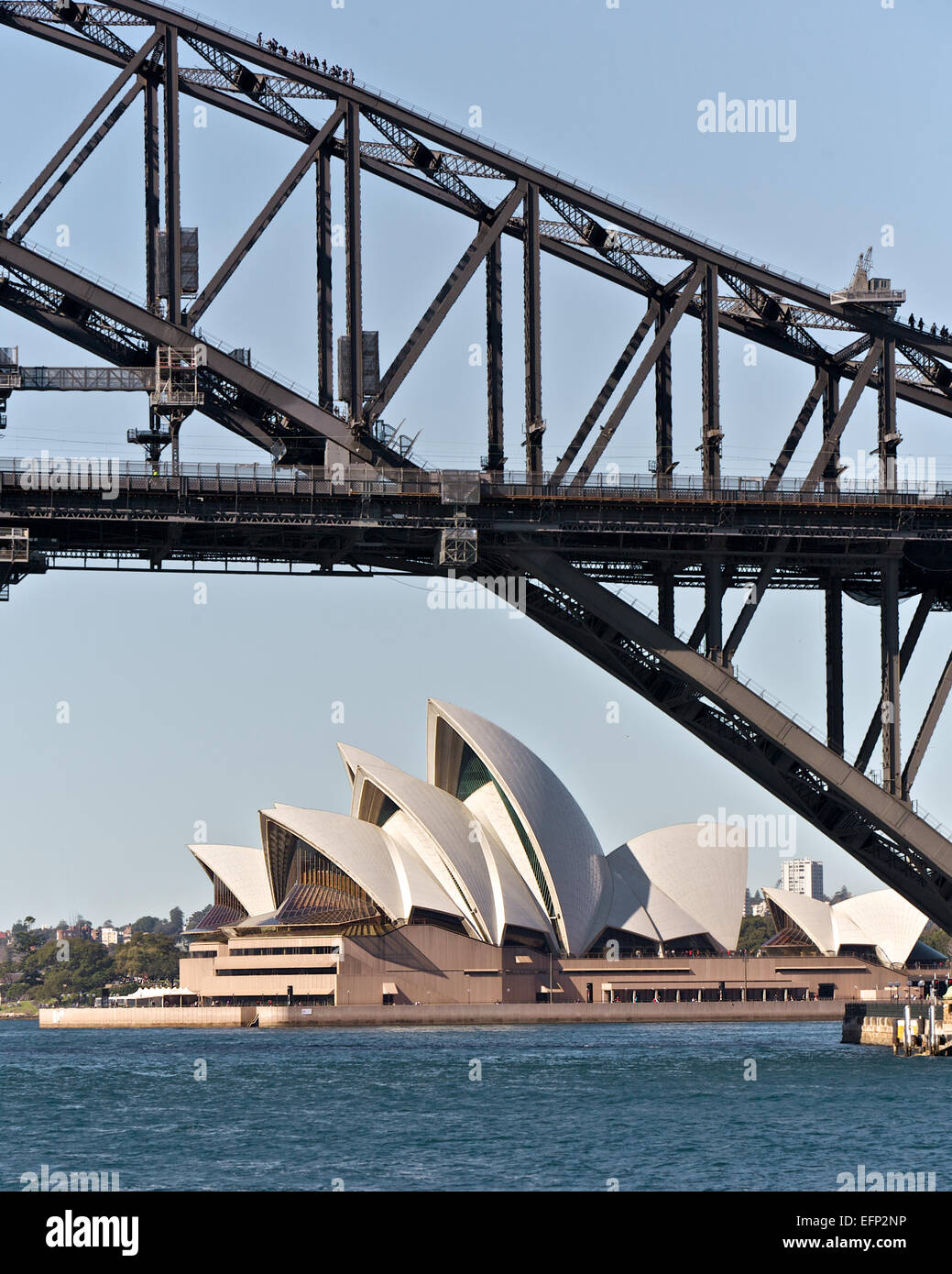 Sydney Opera House and Harbor Bridge, Australia Stock Photo - Alamy