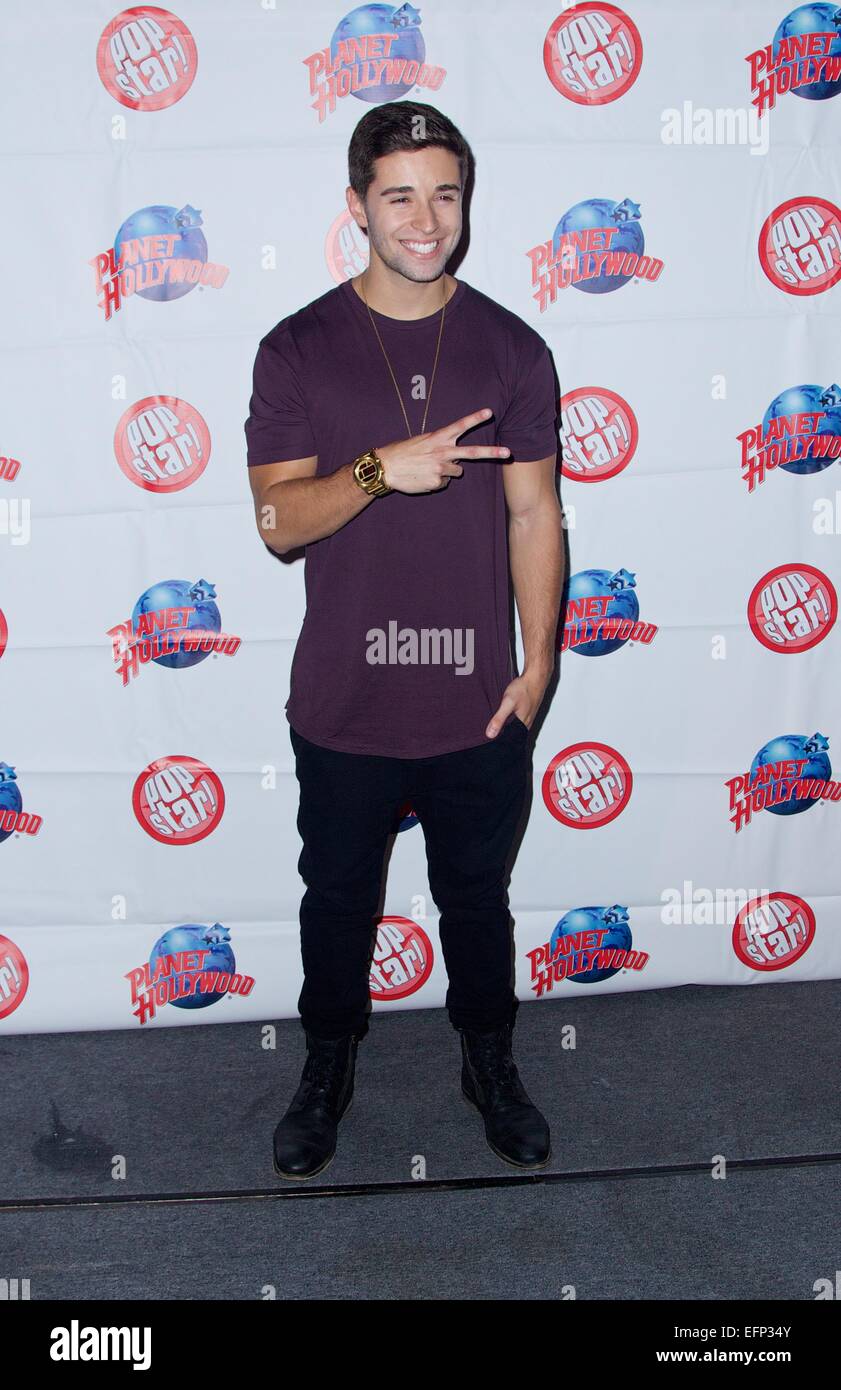 Jake Miller at Planet Hollywood Times Square to promote his new single ...