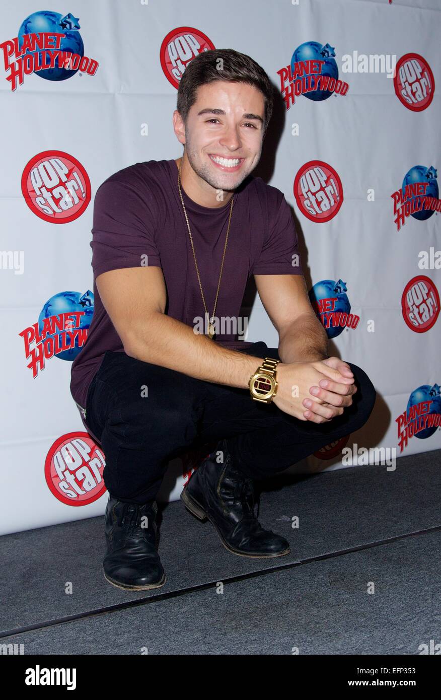 Jake Miller at Planet Hollywood Times Square to promote his new single ...