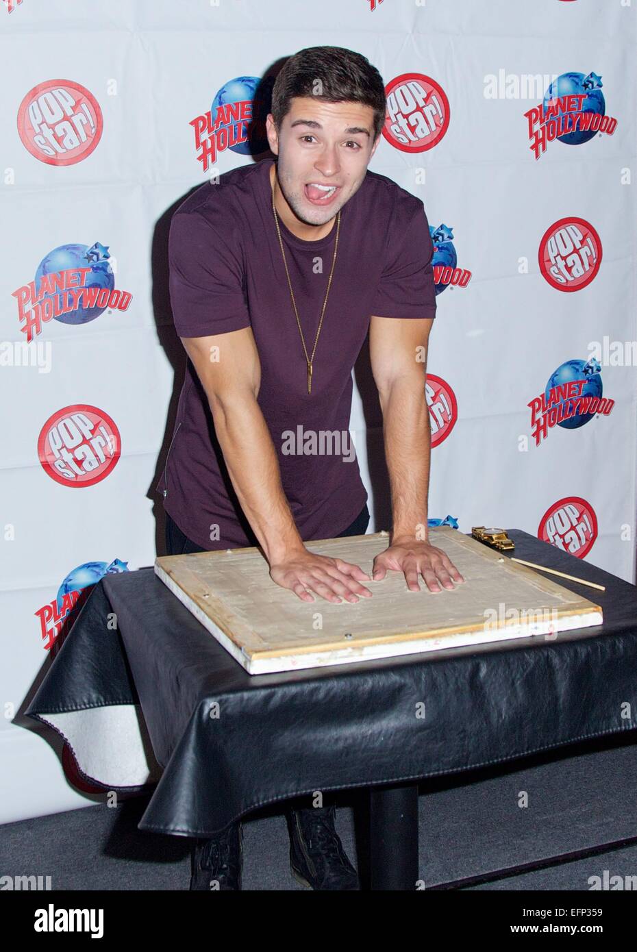 Jake Miller at Planet Hollywood Times Square to promote his new single ...