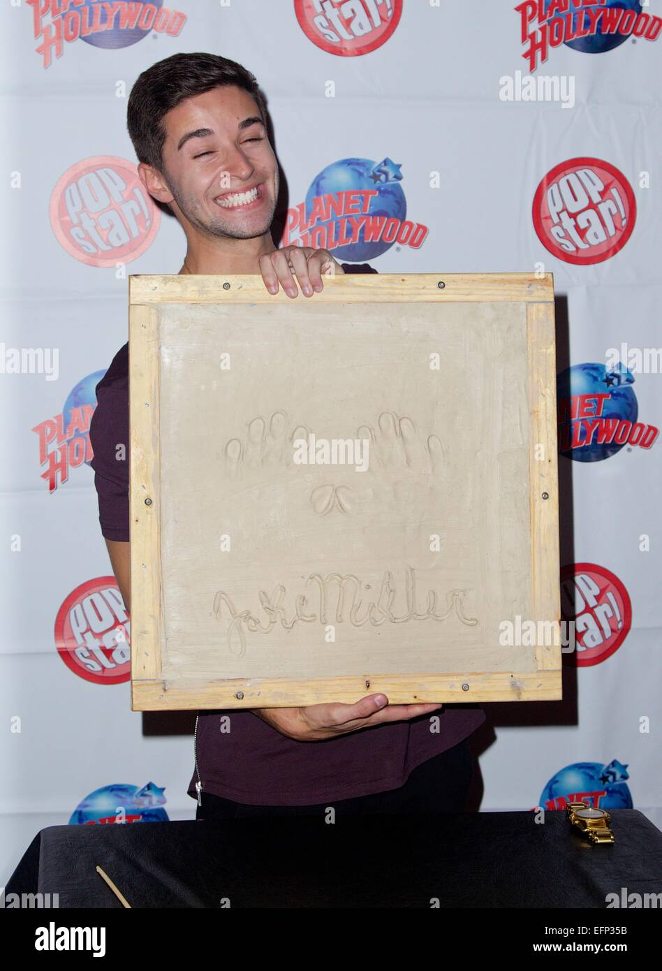Jake Miller at Planet Hollywood Times Square to promote his new single ...