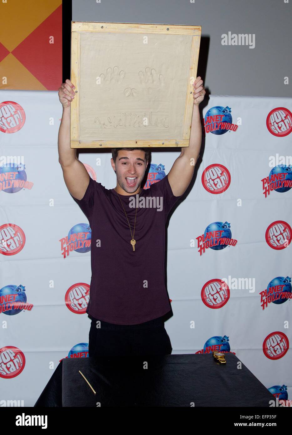 Jake Miller at Planet Hollywood Times Square to promote his new single ...
