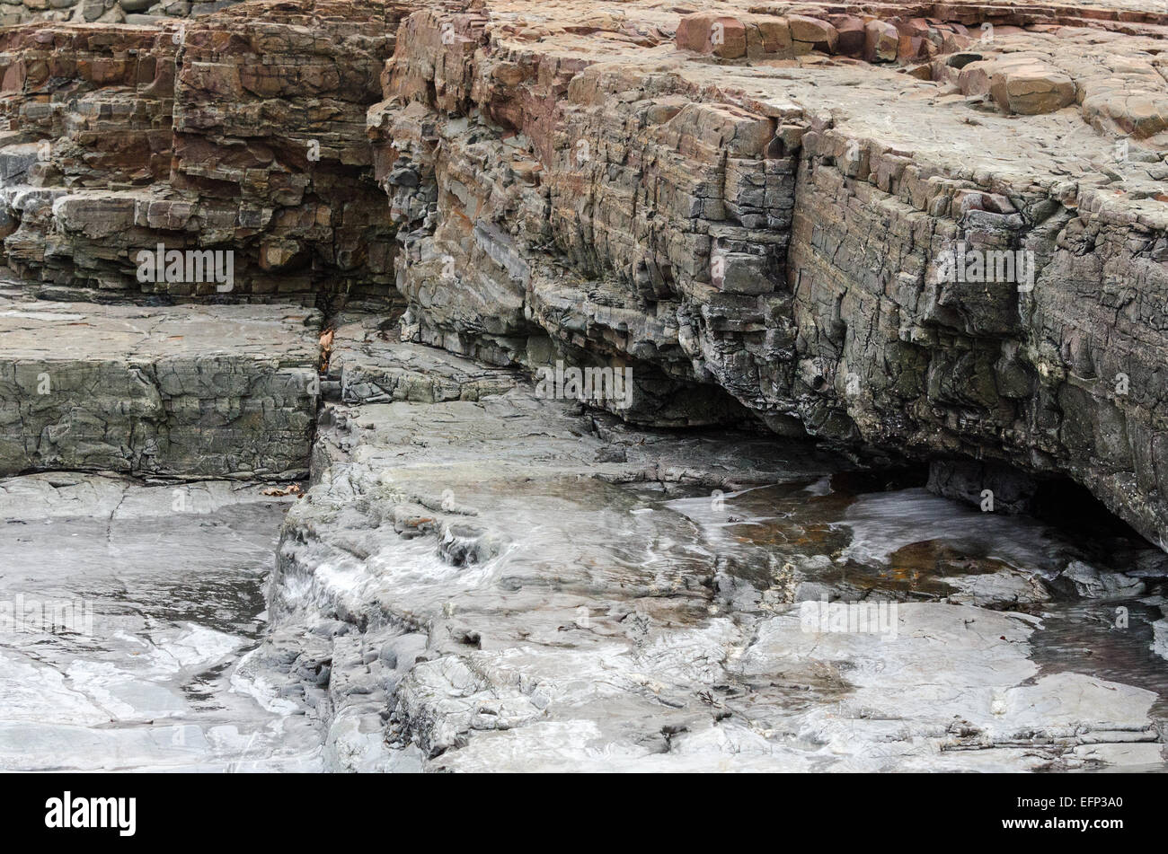 Sedimentary metamorphic rock formation hi-res stock photography and ...