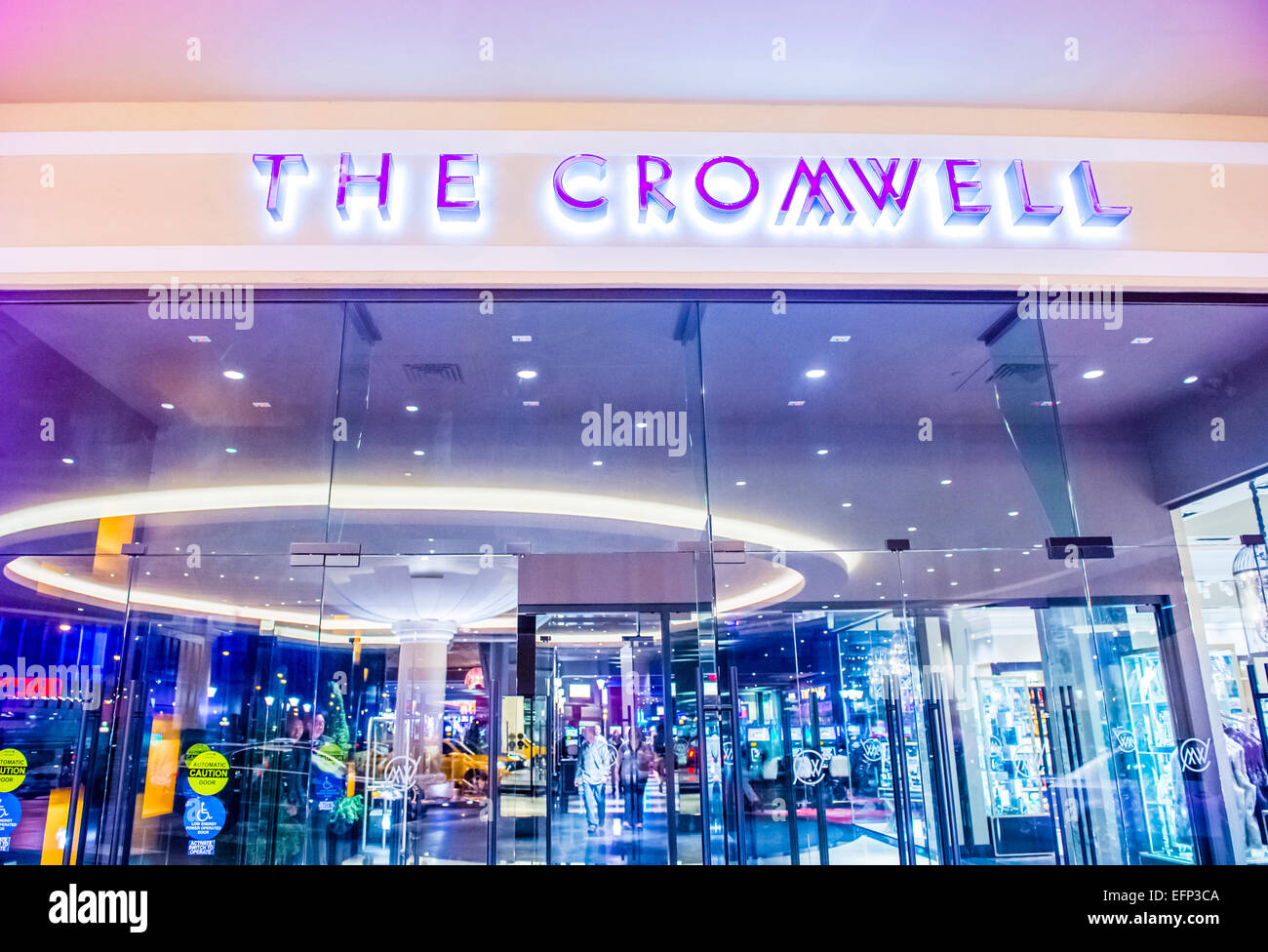 The Cromwell Hotel casino interior in Las Vegas Stock Photo - Alamy