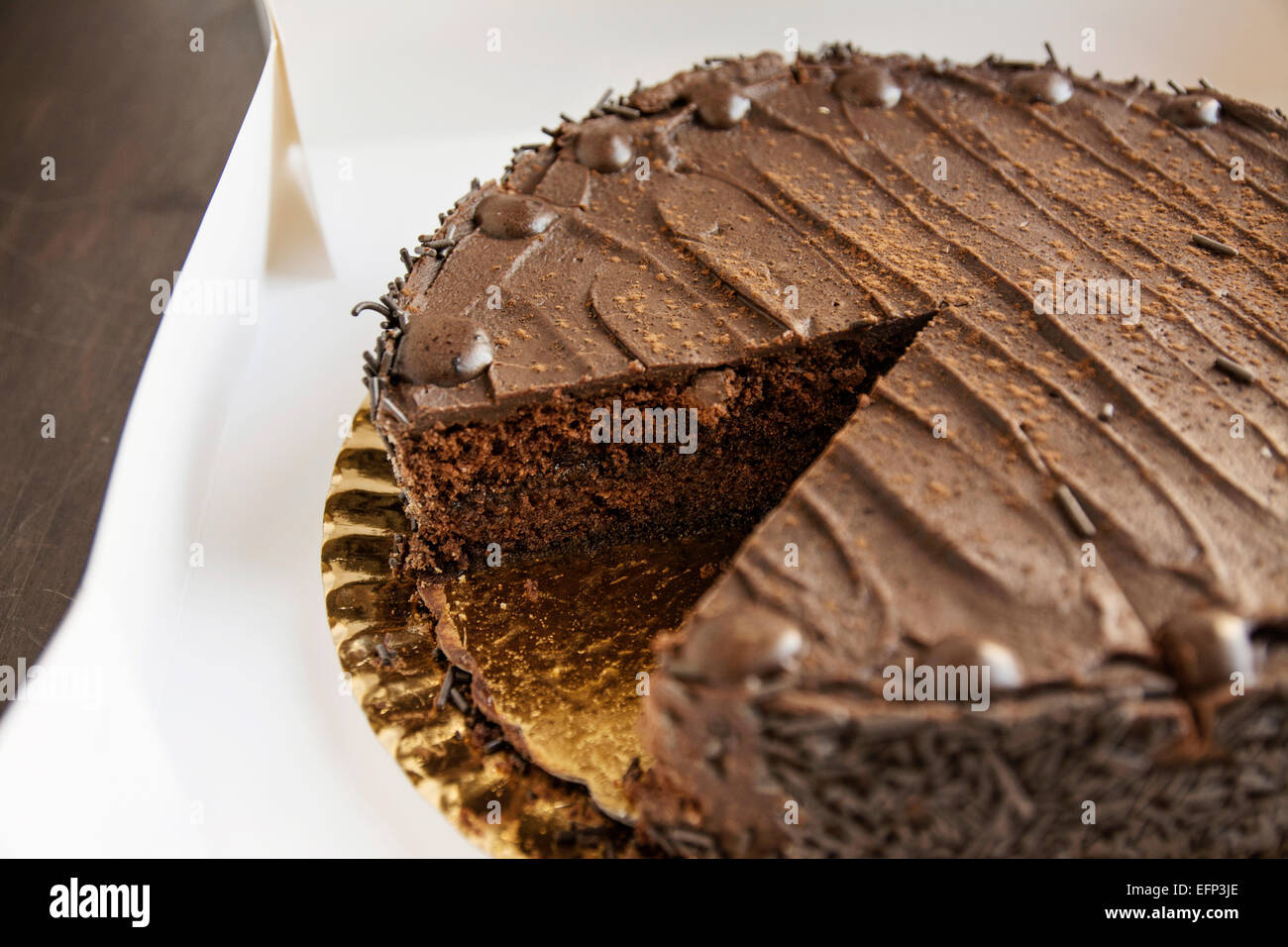 whole chocolate cake Stock Photo - Alamy