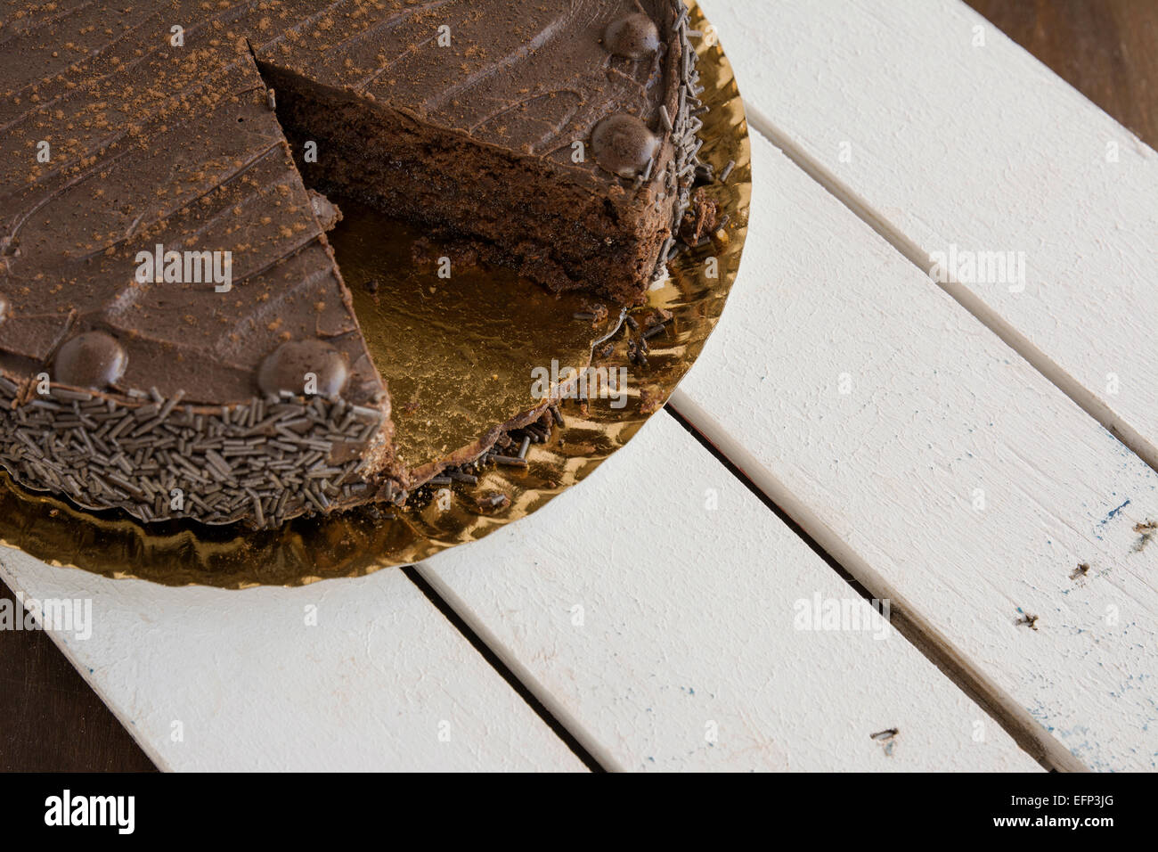 whole chocolate cake Stock Photo - Alamy