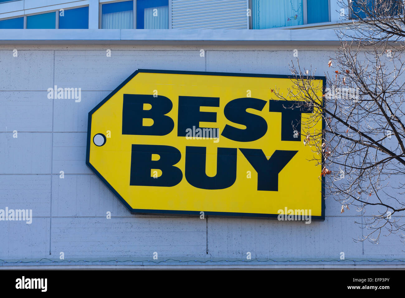 Bestbuy store sign - USA Stock Photo - Alamy