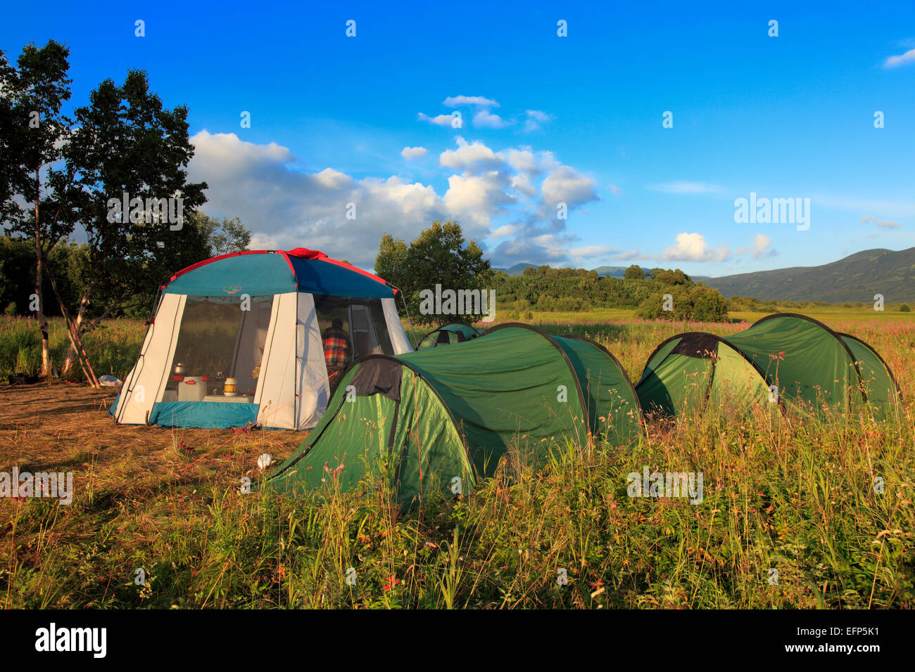 Russian tent hi-res stock photography and images - Alamy