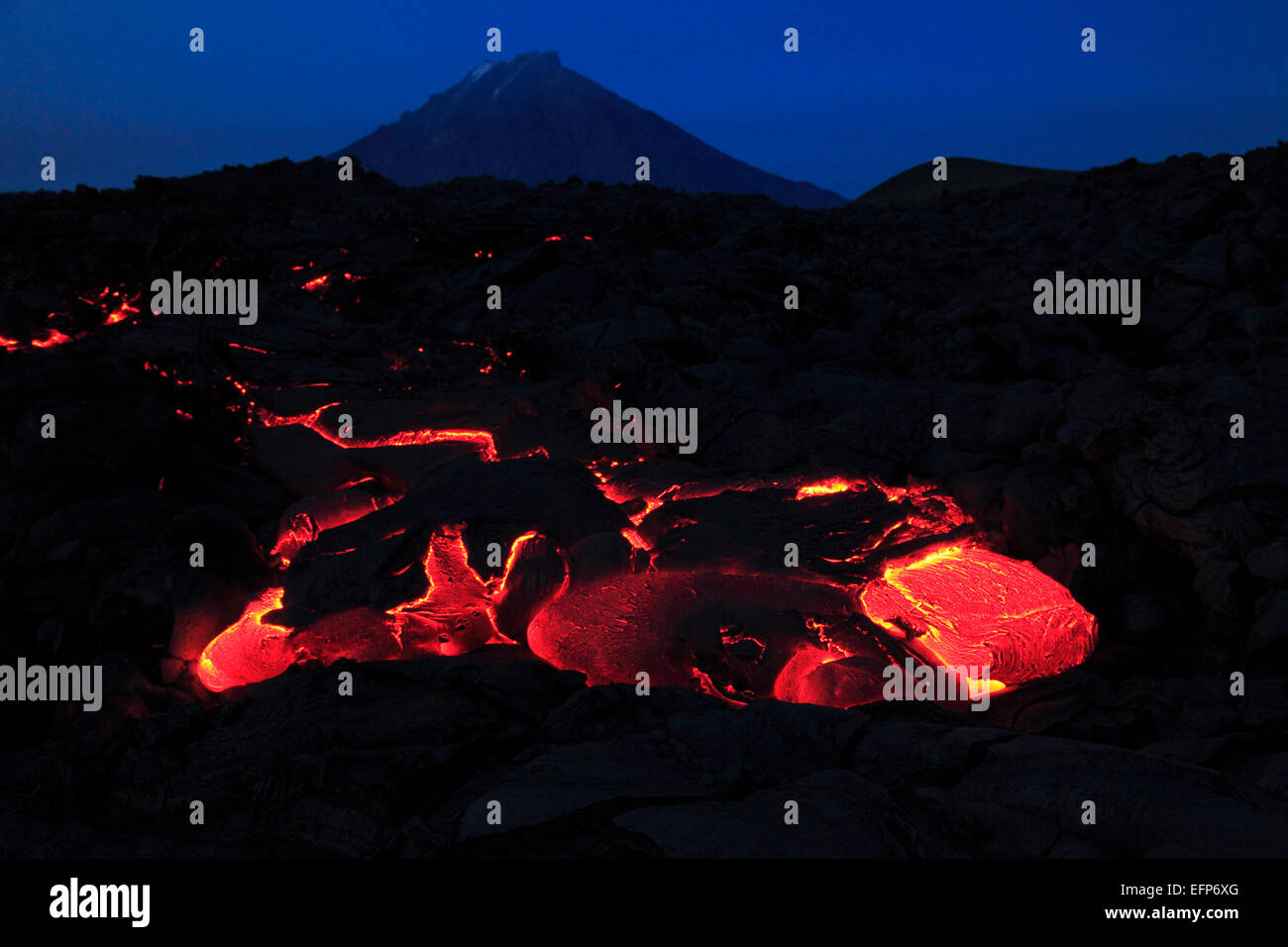 Tolbachik volcano, Kamchatka Peninsula, Russia Stock Photo - Alamy