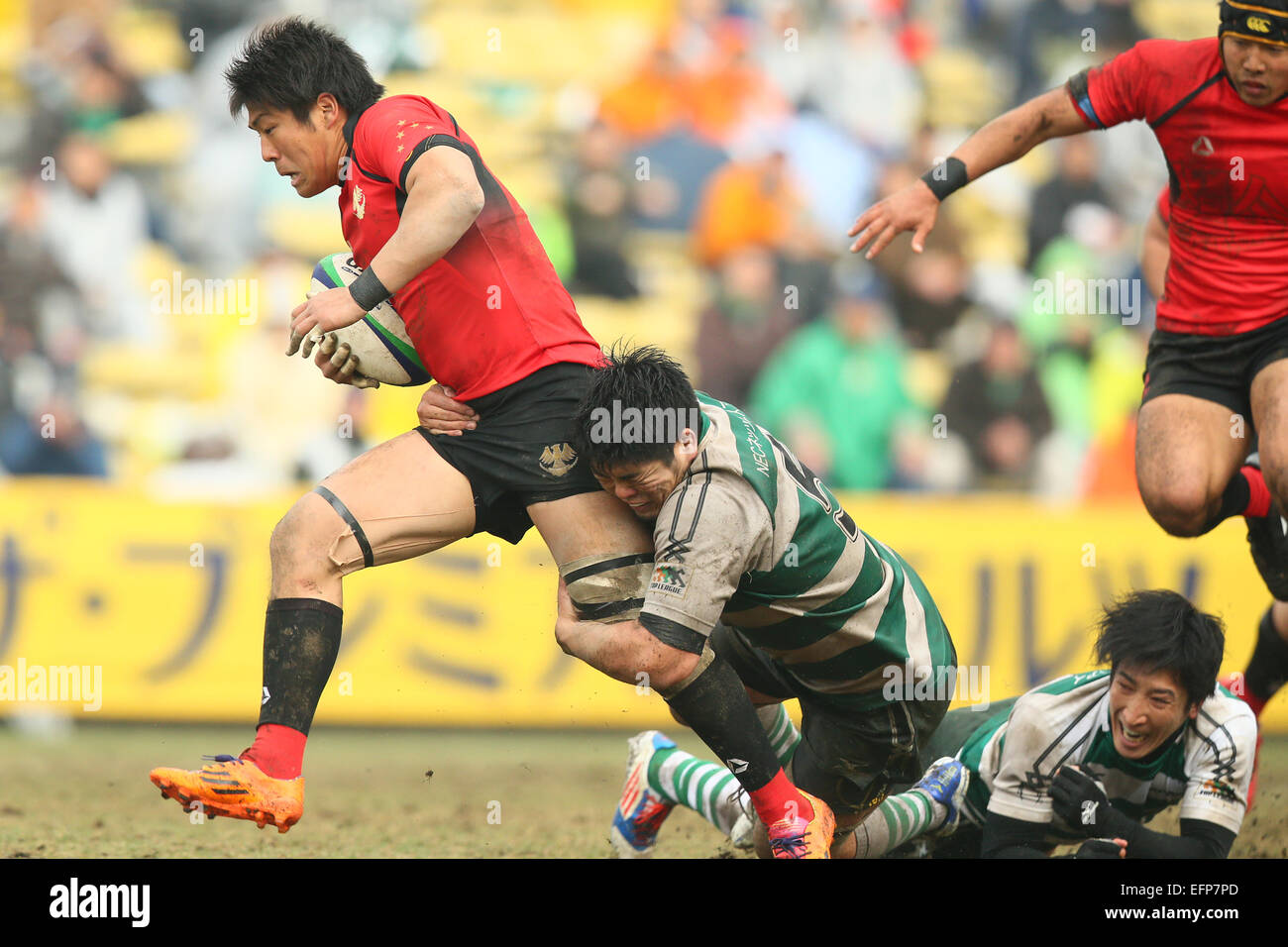 Prince Chichibu Memorial Stadium, Tokyo, Japan. 8th Feb, 2015. Rikiya ...