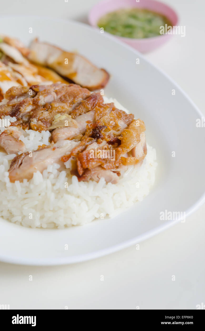 Plate of chicken fried rice hi-res stock photography and images - Alamy