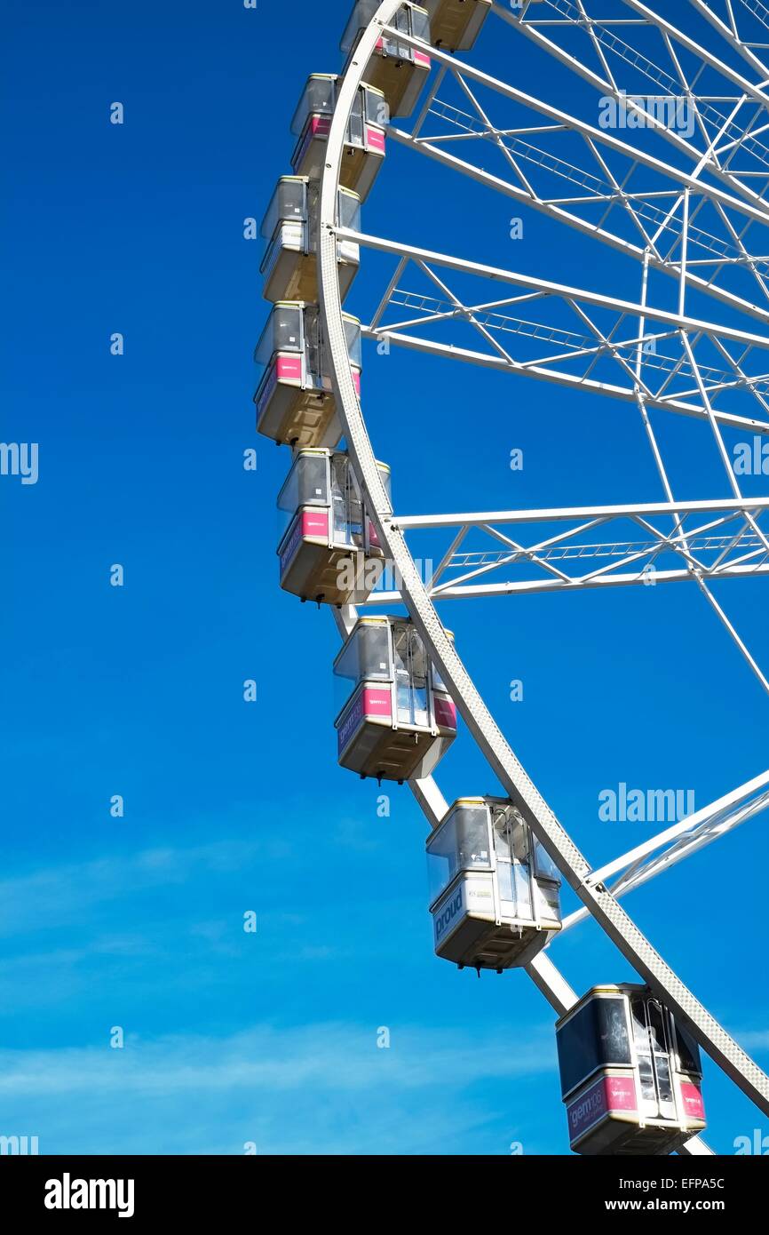 The Nottingham wheel situated in the old market square England UK Stock ...
