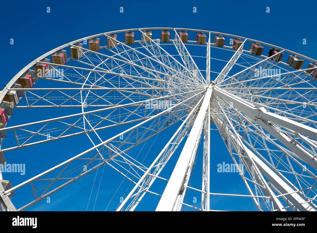 The Nottingham wheel situated in the old market square England UK Stock ...