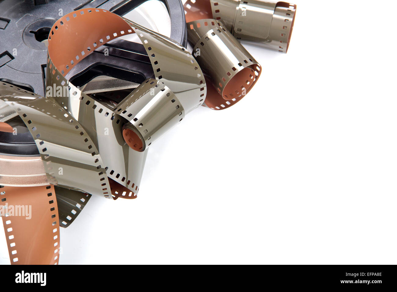 reel and film roll analog camera Stock Photo - Alamy