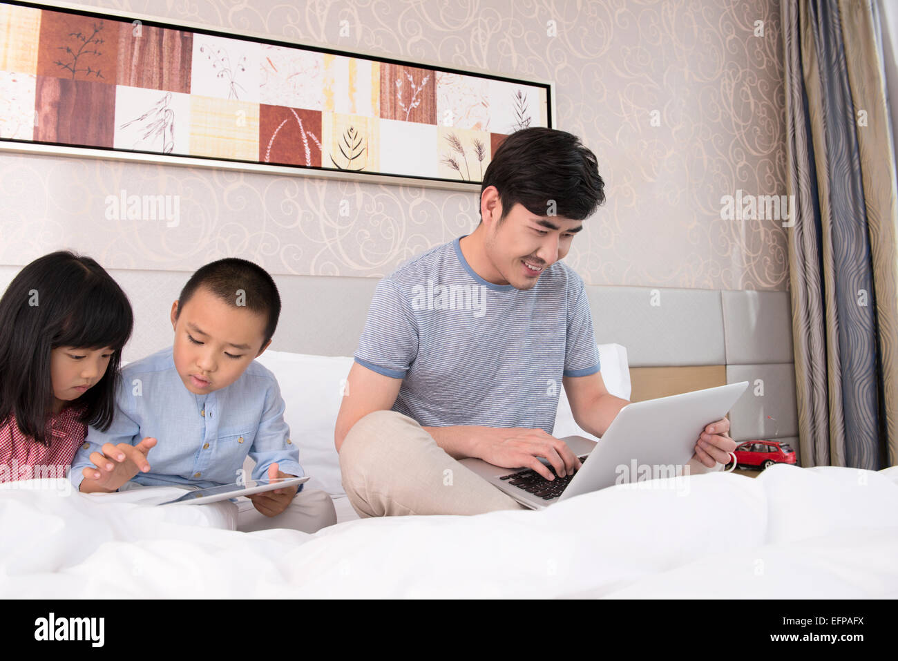 Young chinese father daughter on hi-res stock photography and images ...