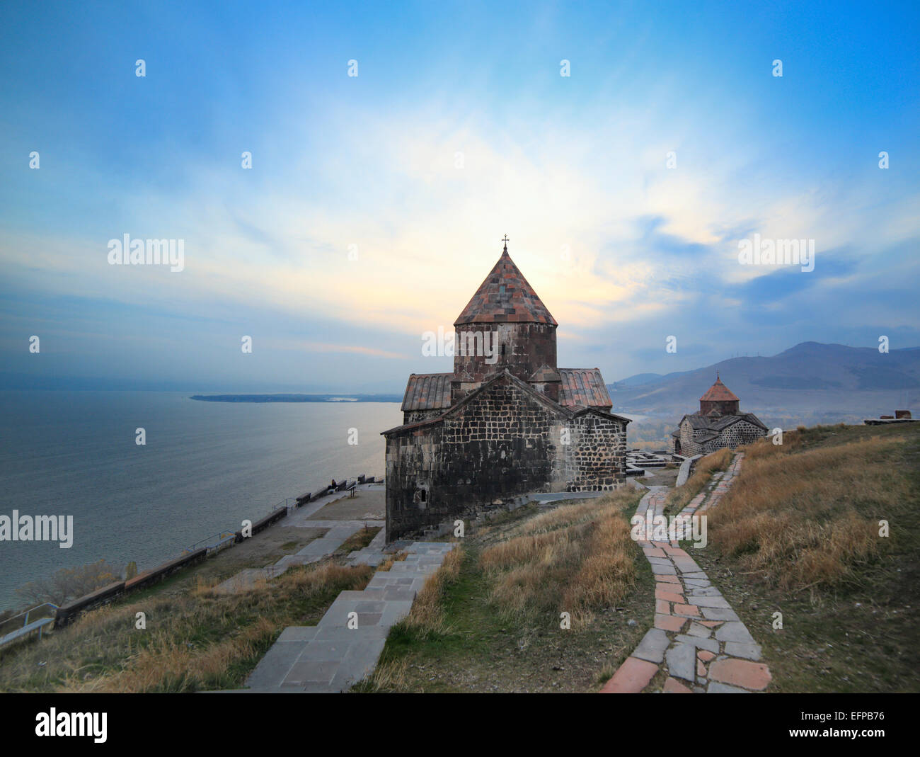 Sevanavank monastery, Lake Sevan, Gegharkunik Province, Armenia Stock Photo - Alamy