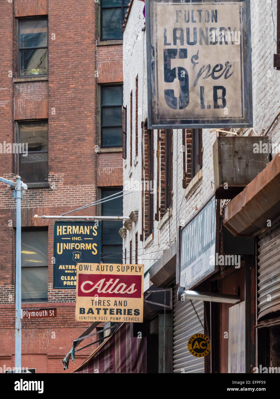 Old Out Of Business Sign