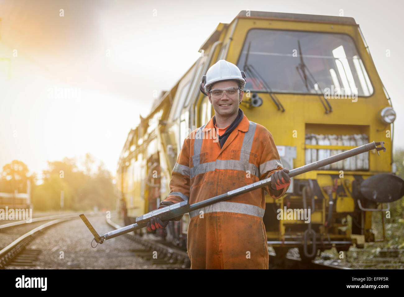 Maintenance of railway hi-res stock photography and images - Alamy