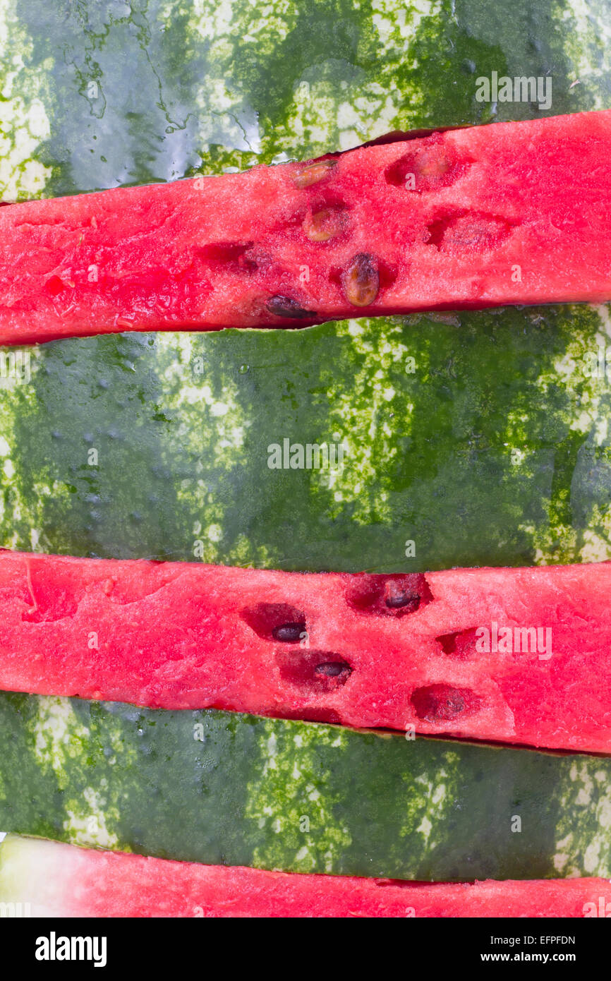 slice of fresh red watermelon isolated on white Stock Photo - Alamy