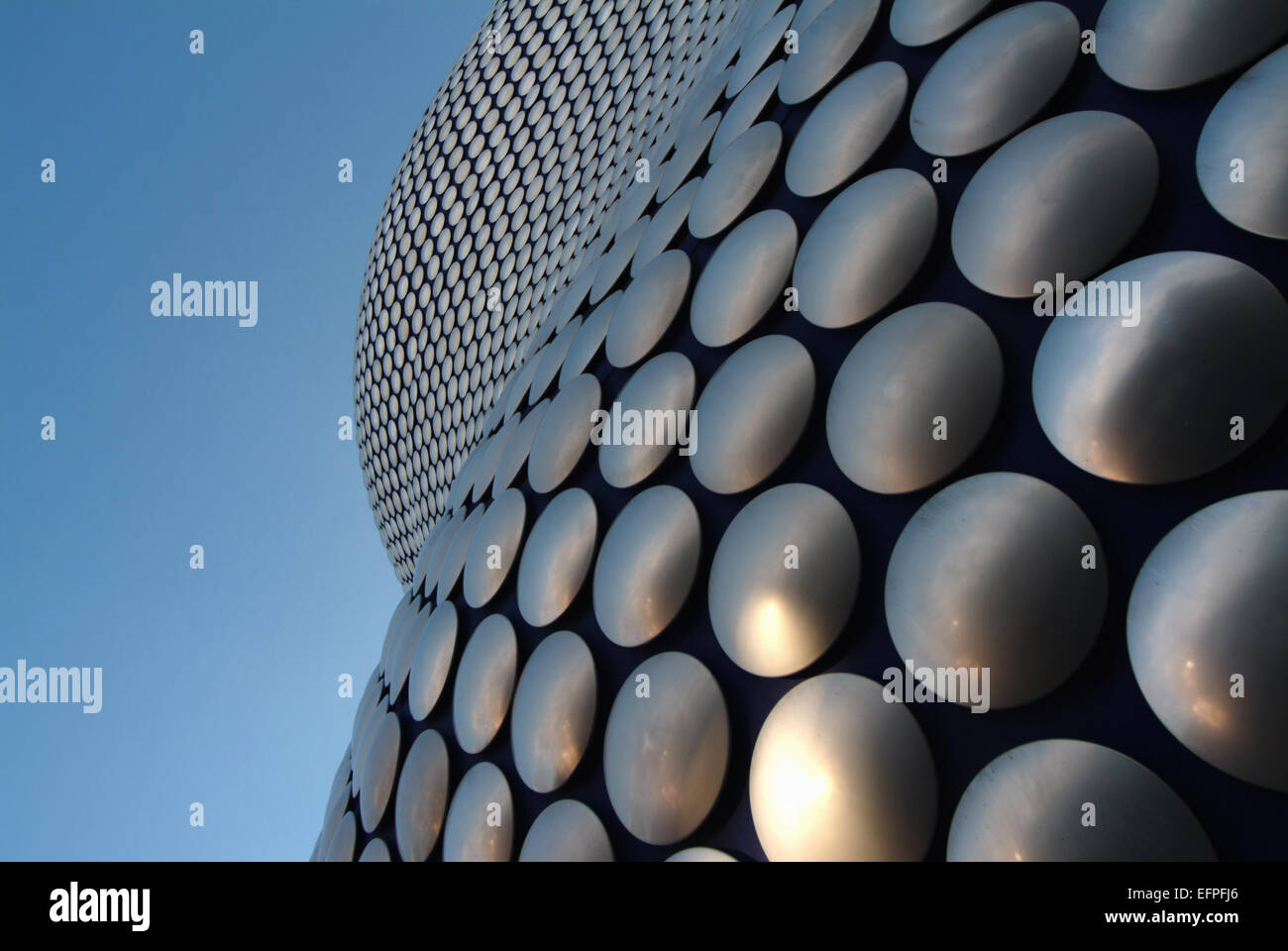 Close up of facade of Selfridges building, Bullring, Birmingham, UK ...
