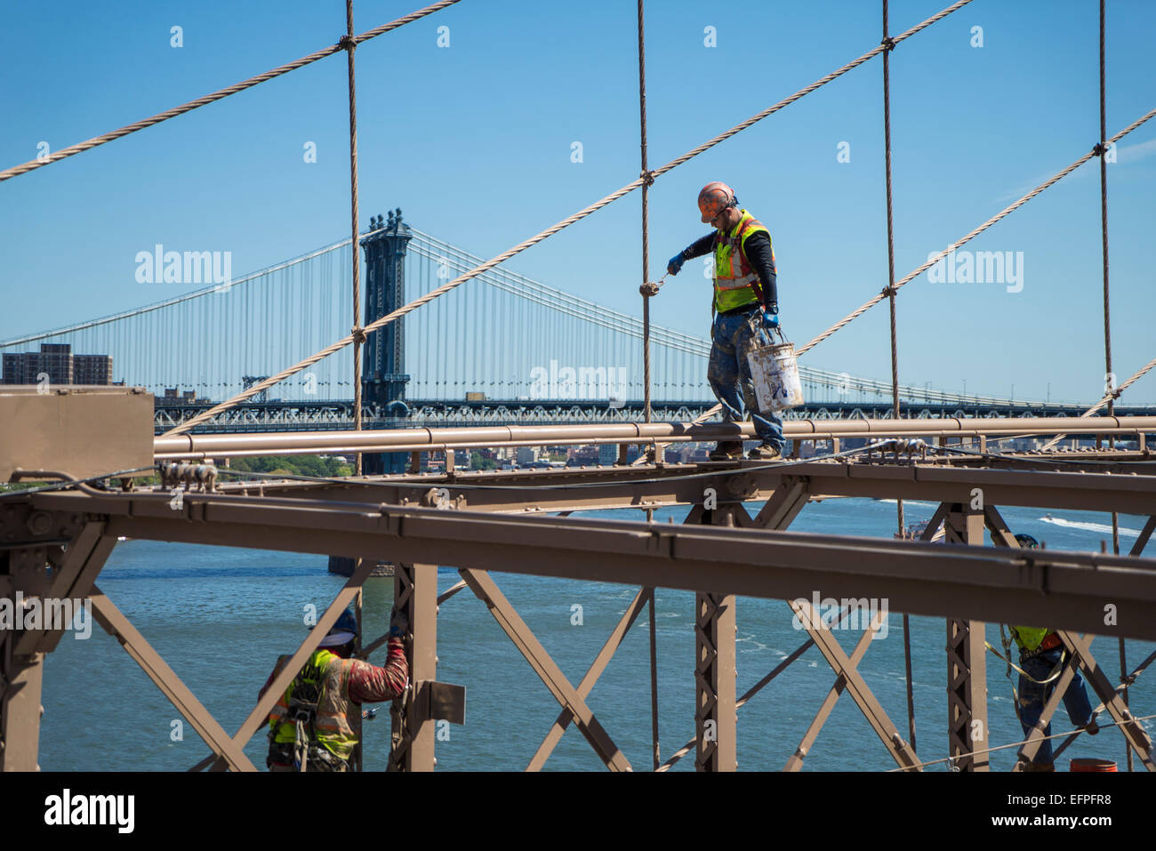 Bridge repainting hi-res stock photography and images - Alamy