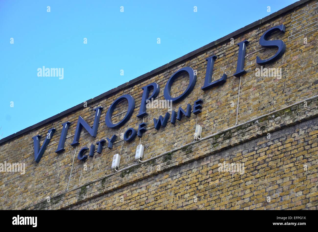 Vinopolis, City of Wine, Borough, London, England, UK Stock Photo - Alamy