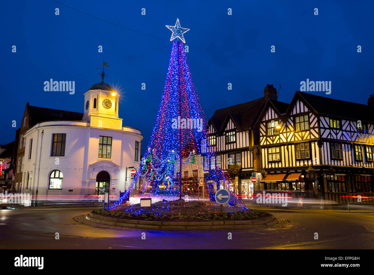 Stratford upon avon christmas lights hi-res stock photography and ...