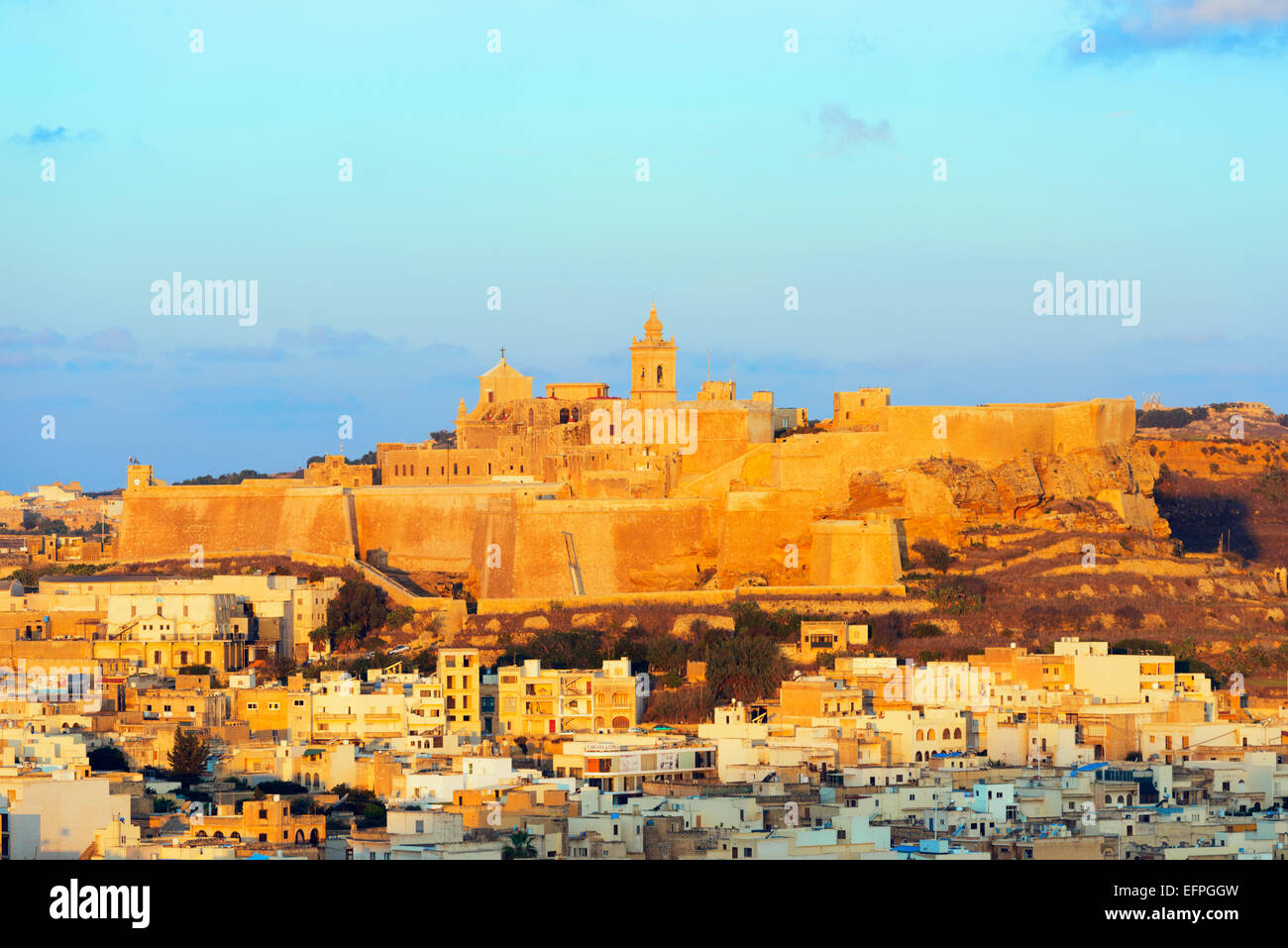 Il-Kastell citadel fortress, Victoria (Rabat), Gozo Island, Malta ...