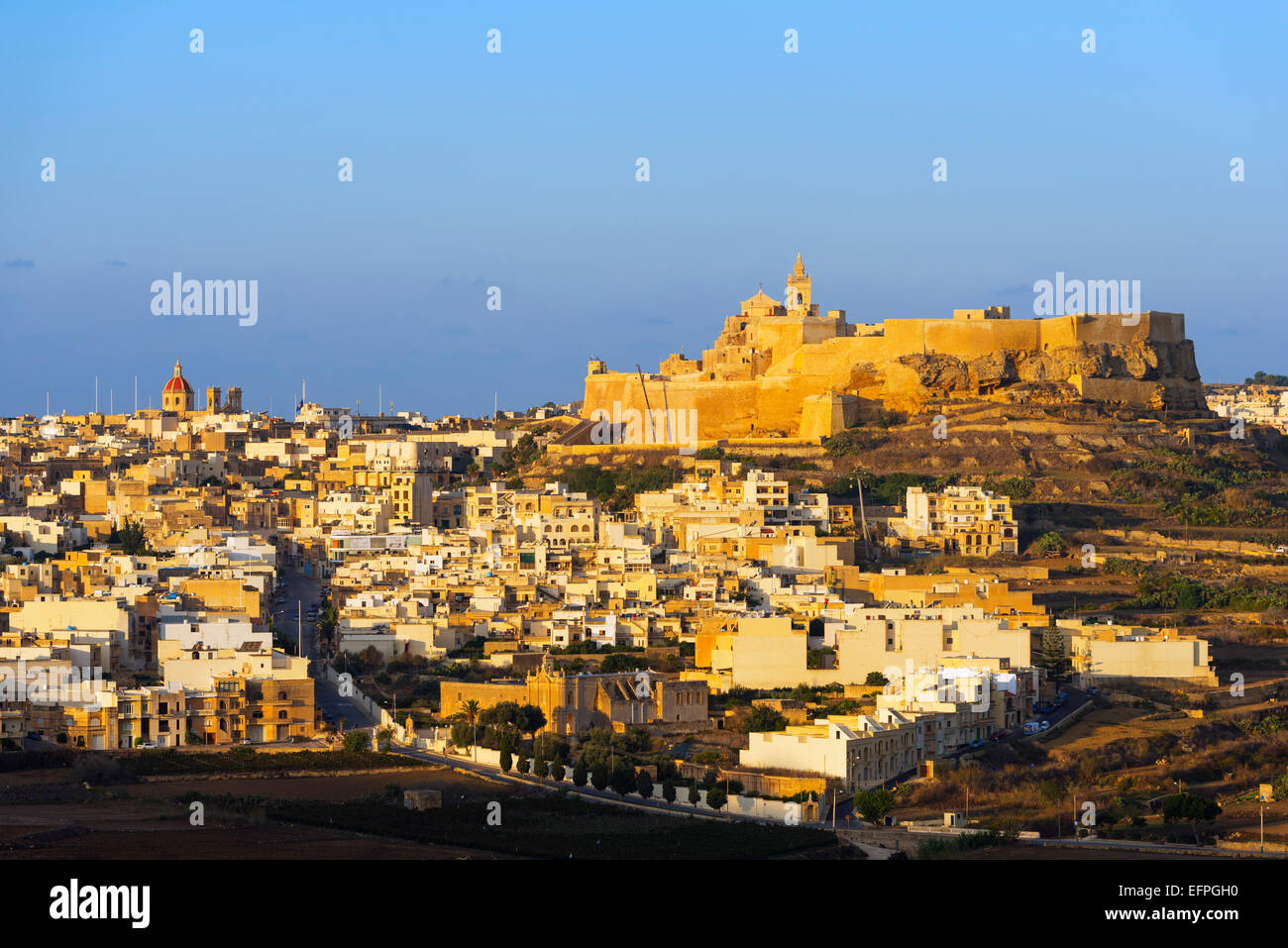 Il-Kastell citadel fortress, Victoria (Rabat), Gozo Island, Malta ...