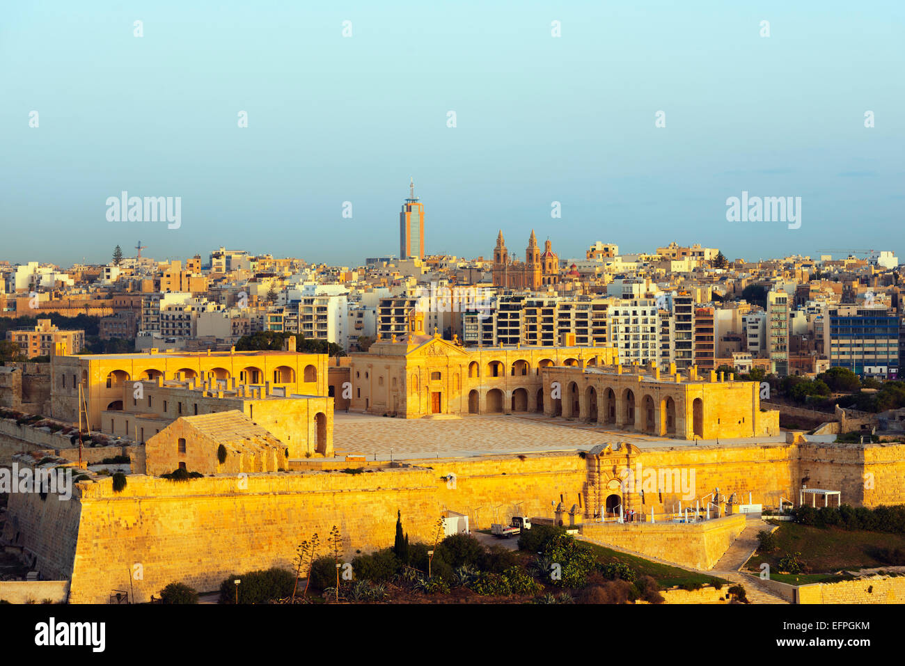 The 18th century Fort Manoel, Manoel Island, Valletta, Malta ...