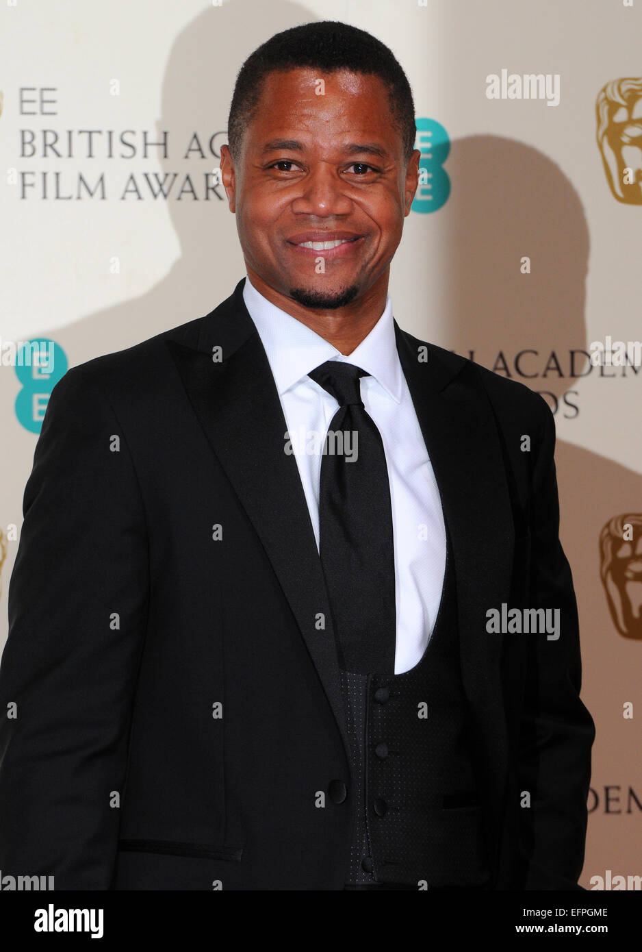 London, UK. 8th February, 2015. Actor Cuba Gooding Jr. poses at the ...
