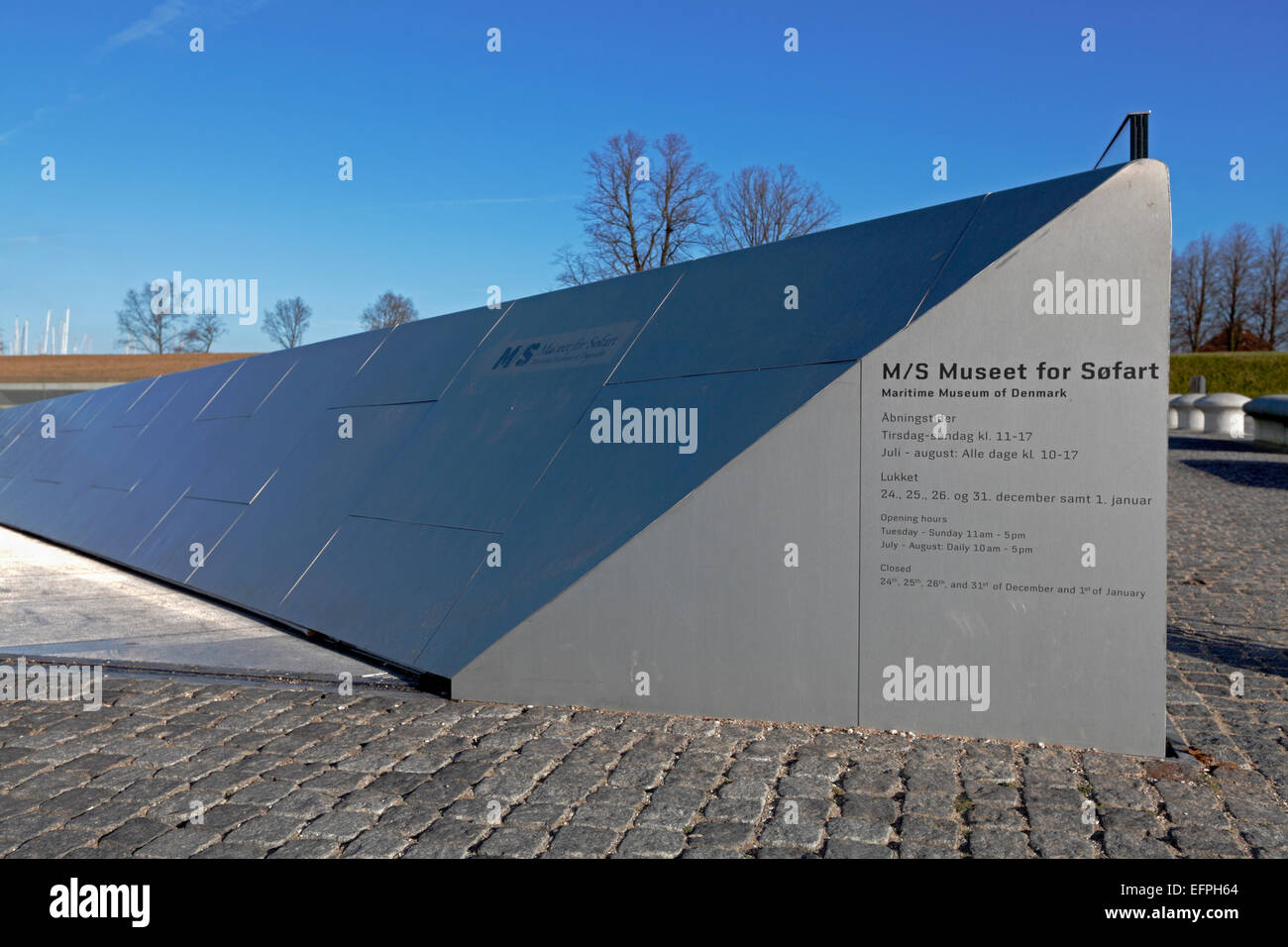 Entrance to the Danish Maritime Museum (M/S Museet for Søfart ...