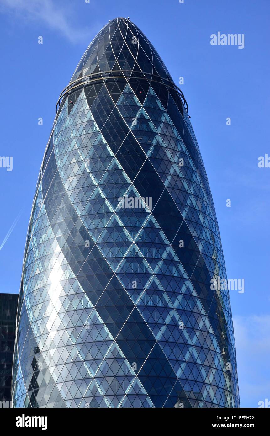 Swiss re london foster hi-res stock photography and images - Alamy