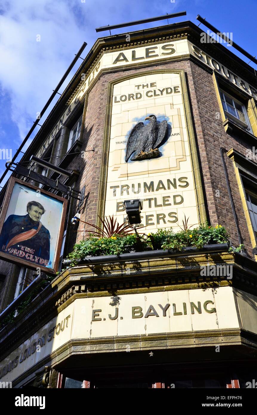 Lord Clyde pub, Southwark, London, England, UK Stock Photo - Alamy