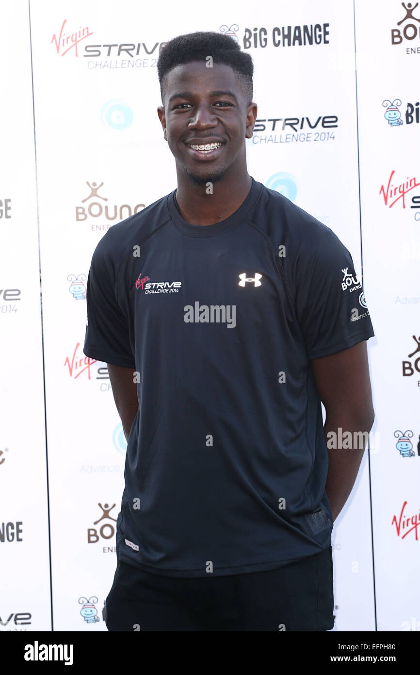 Virgin STRIVE Challenge - start photocall held at the O2 Featuring ...