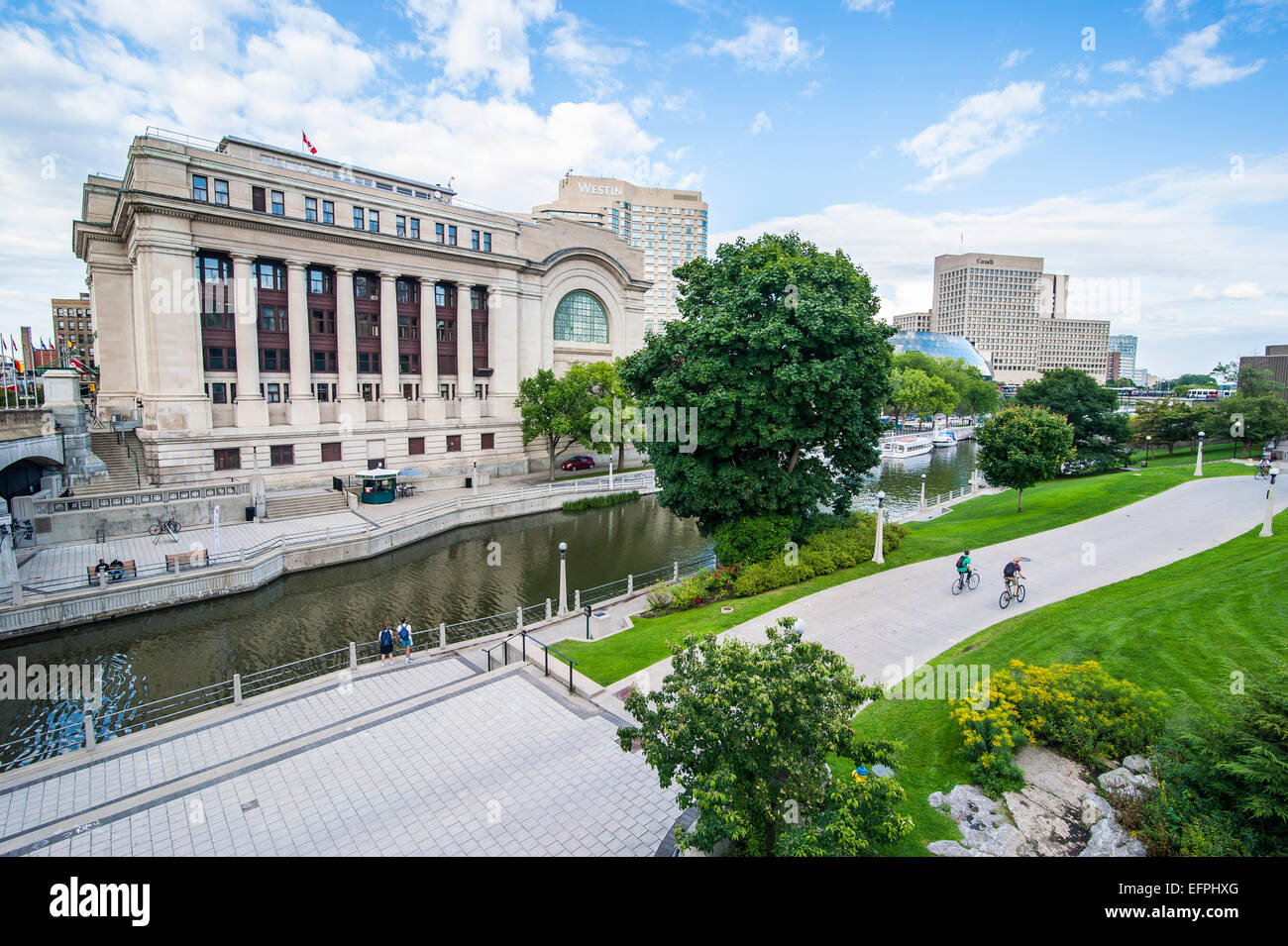 Government Conference Center on the Rideau Canal, Ottawa, Ontario ...