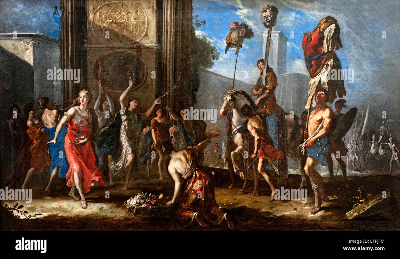 Der Triumph Davids - The Triumph of David 1640 Johann Heinrich ...