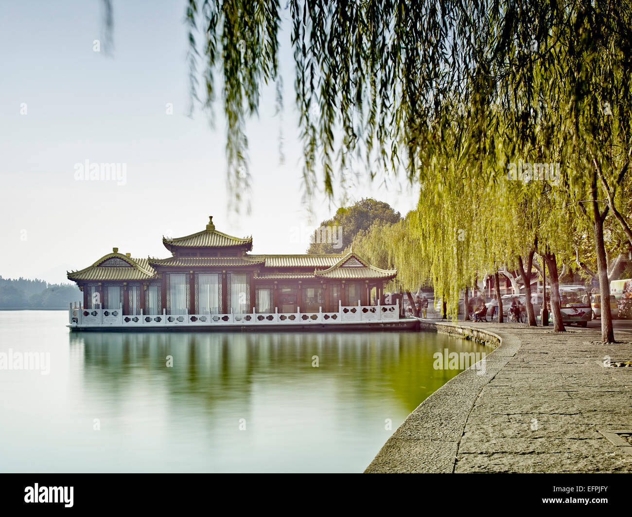Hangzhou china wide angle hi-res stock photography and images - Alamy