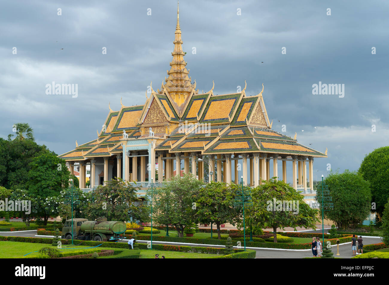 Moonlight Pavilion, Royal Palace, Phnom Penh, Cambodia, Indochina ...