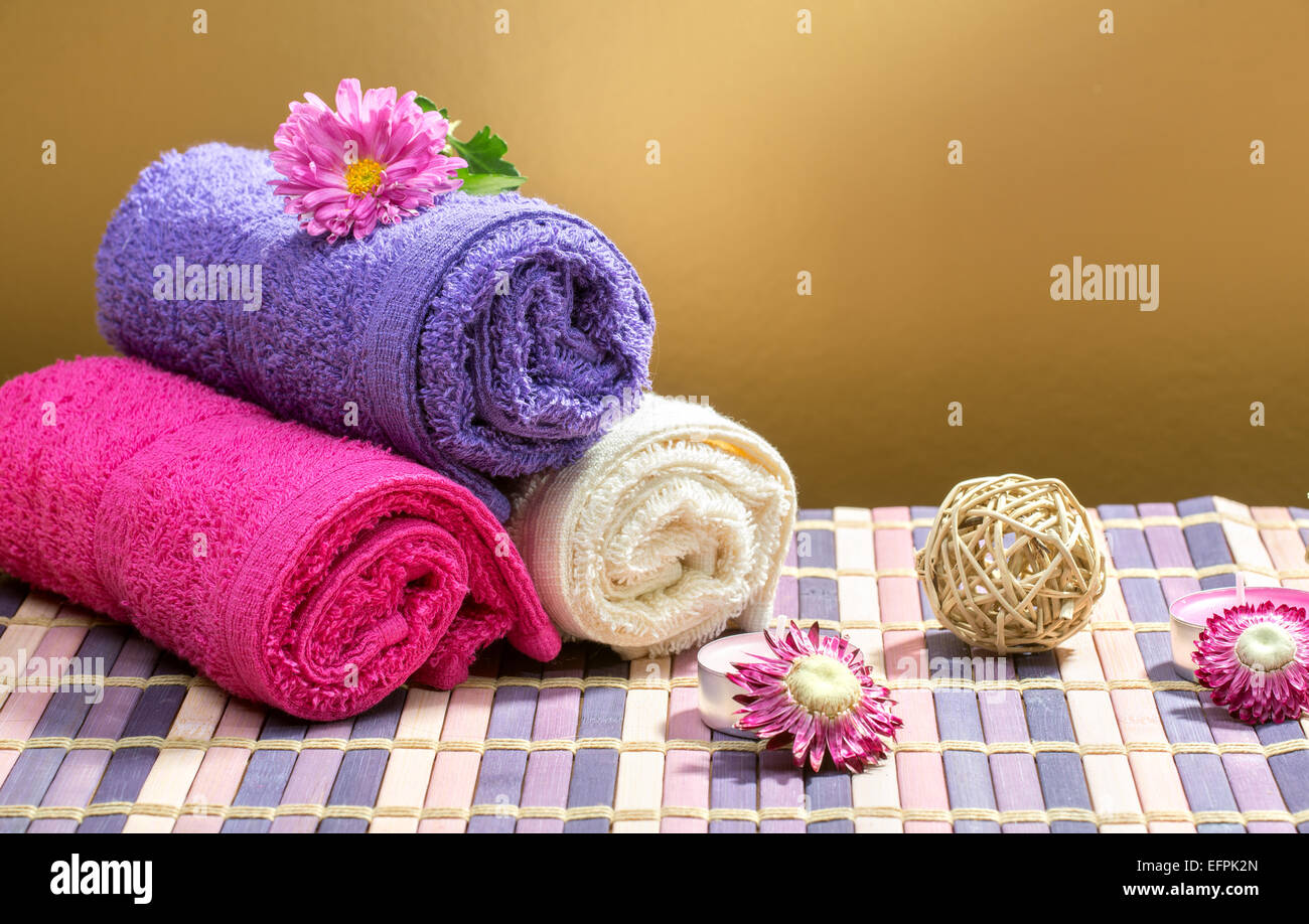 Beautiful spa setting hi-res stock photography and images - Alamy