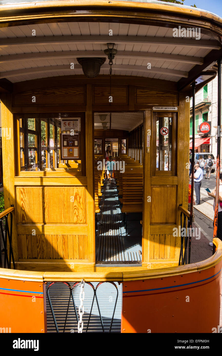 Soller valley is famous for it's production of oranges and lemons Stock ...