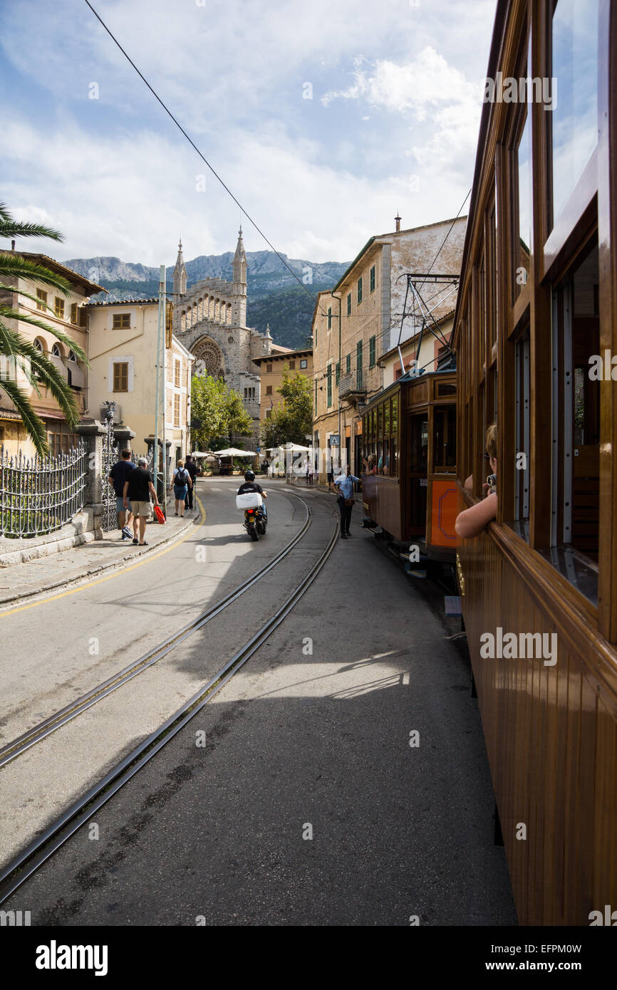 Soller valley is famous for it's production of oranges and lemons Stock ...