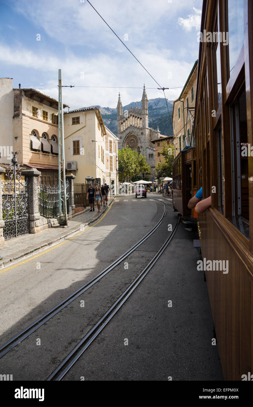 Soller valley is famous for it's production of oranges and lemons Stock ...